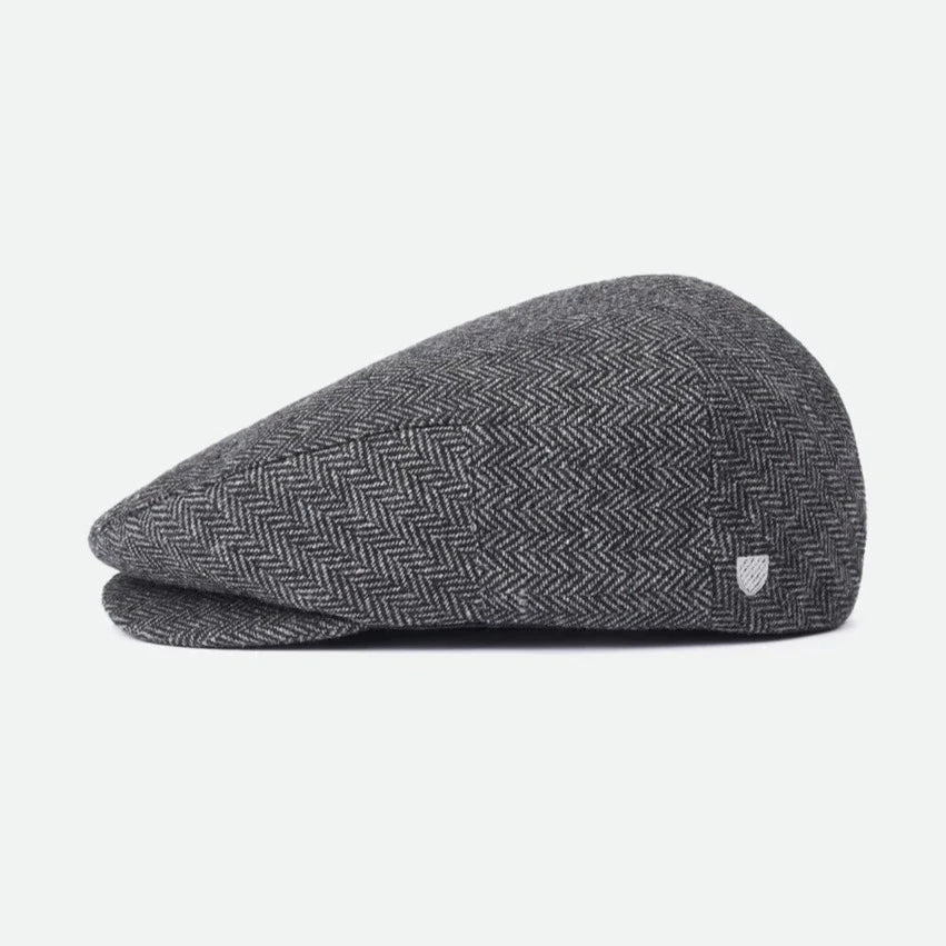 Brixton Hooligan Cap in Grey/Black - SPEAKYS SURF SHOP